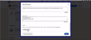 How To Add Major And Minor On LinkedIn 2024 - Rayabaan